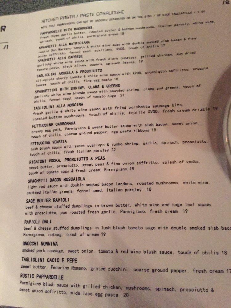 Menu at Respect Is Burning Kitchen and Bar, Sudbury