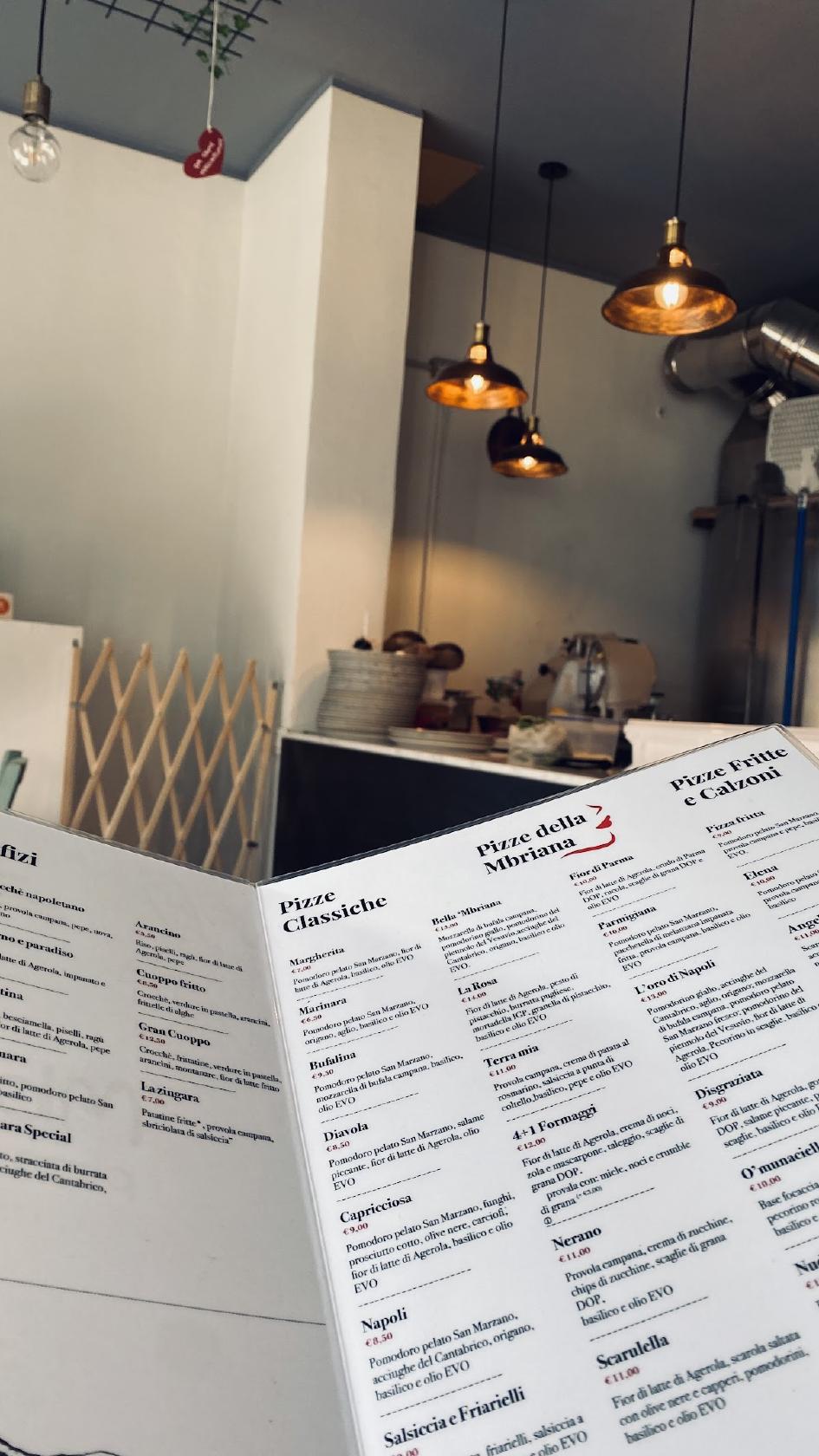 Carta del restaurante Mbriana Pizza & Food, Monza