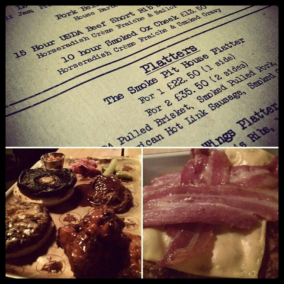 Menu at The Smoke Pit BBQ, Northampton, 11A The Ridings