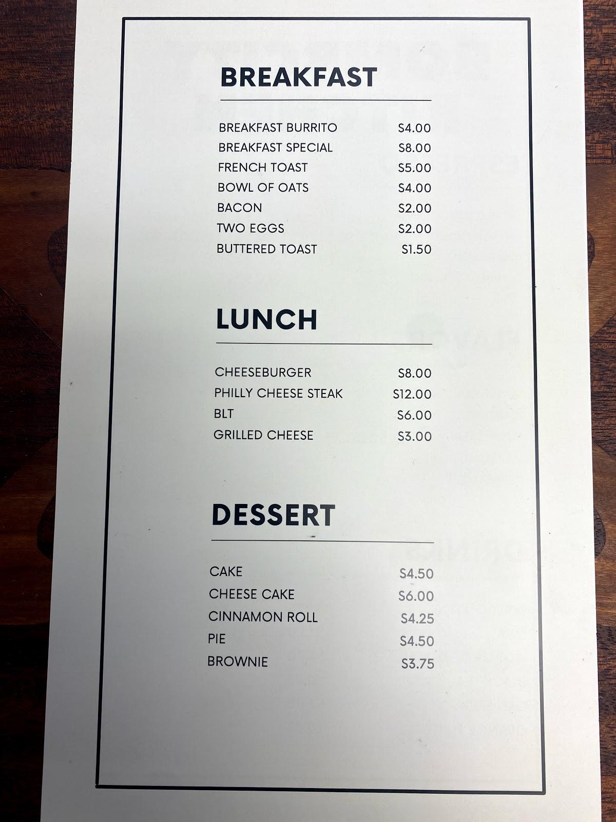 Menu at Bomb City Kitchen restaurant, Amarillo, Business Park Dr