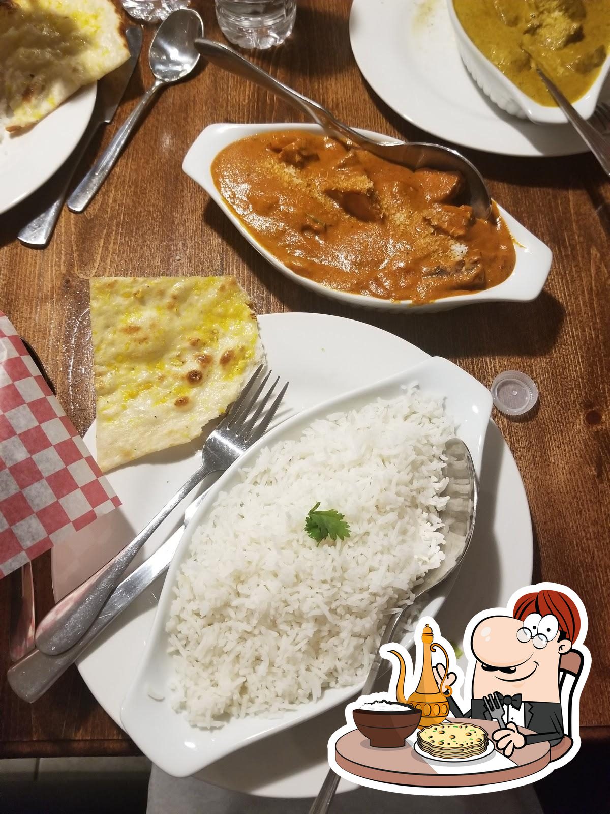 Menu of Taj Grace Of India, Angus - indian restaurant reviews and ratings