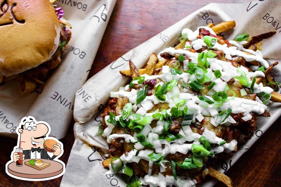 Bo & Vine Burger Bar in Salem - Restaurant menu and reviews