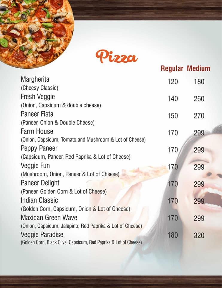 Menu at The Food Stories, Varanasi, Ground Floor of Hotel U.S Residency