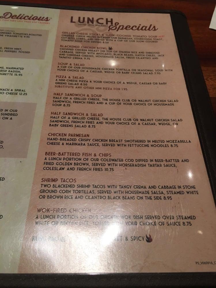 Menu at Lazy Dog Restaurant & Bar, Temecula