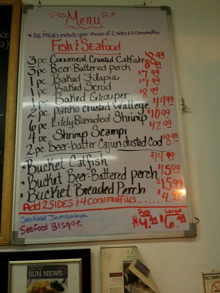 Menu at Delta Blue Seafood & Barbeque, Berea