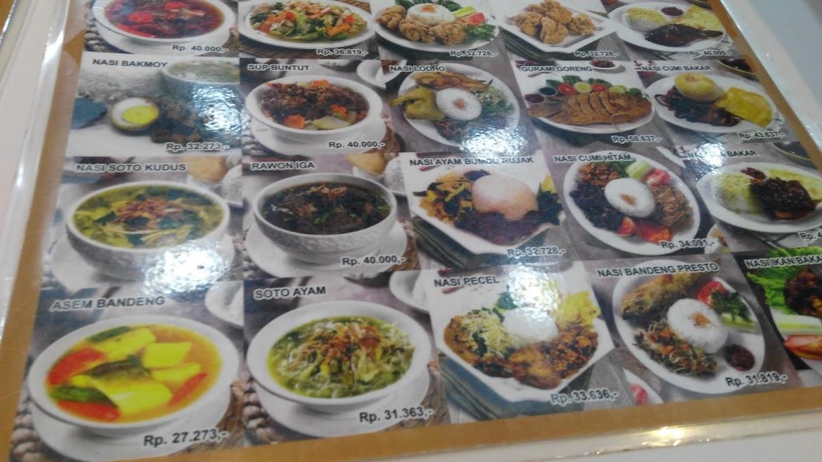 Menu at Mama Indonesian Food restaurant, Surabaya, Tunjungan Plaza 3 Lt ...