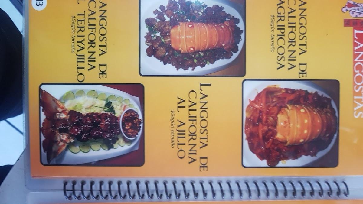 Carta del restaurante Peking Inn, Ciudad Altamirano