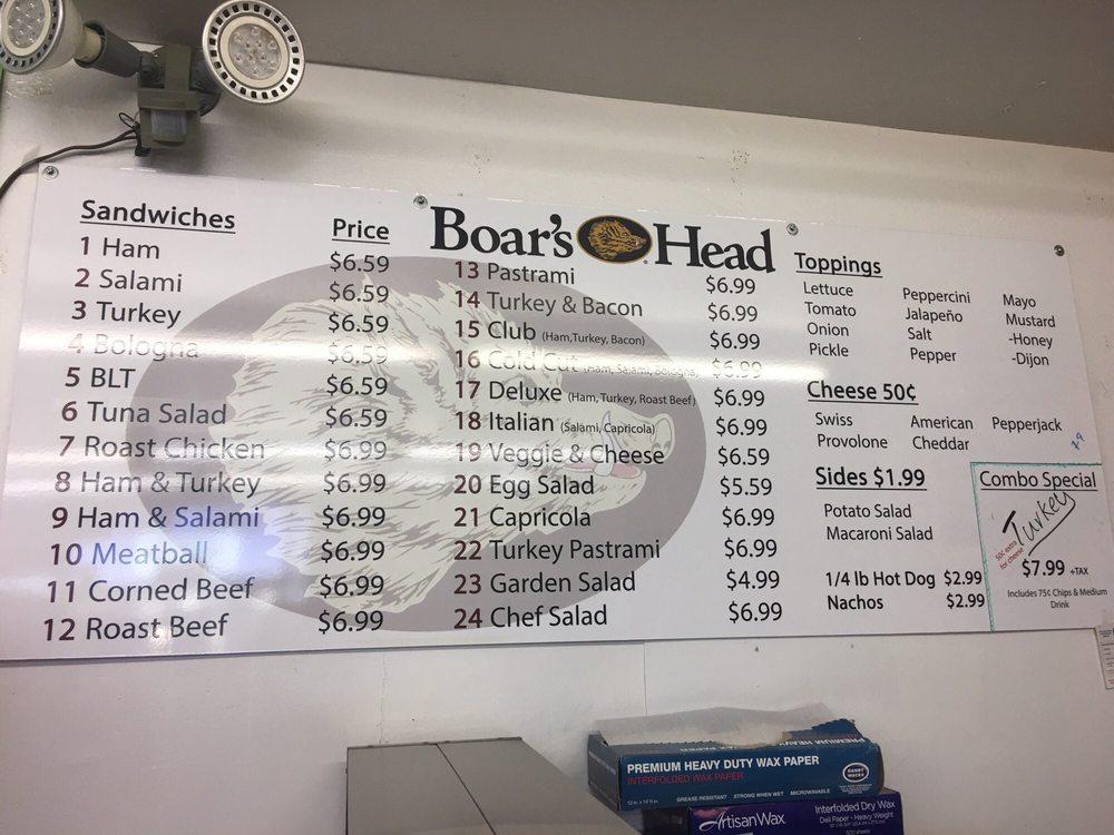 Menu at 56th Street Deli & Market, Phoenix