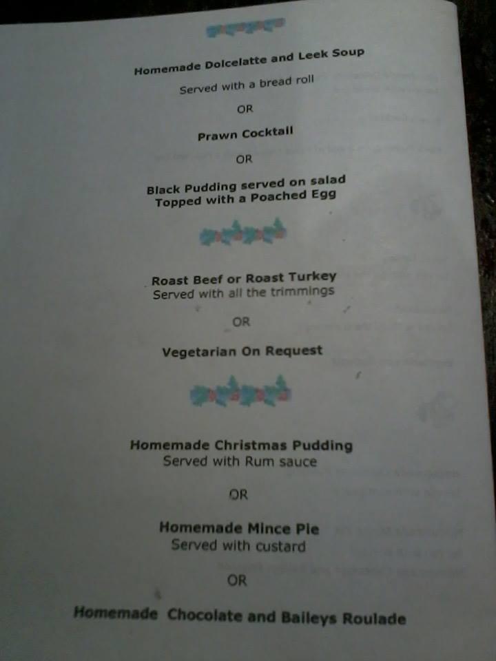 Menu at The Beaumont Arms pub & bar, Huddersfield, 396 Meltham Rd