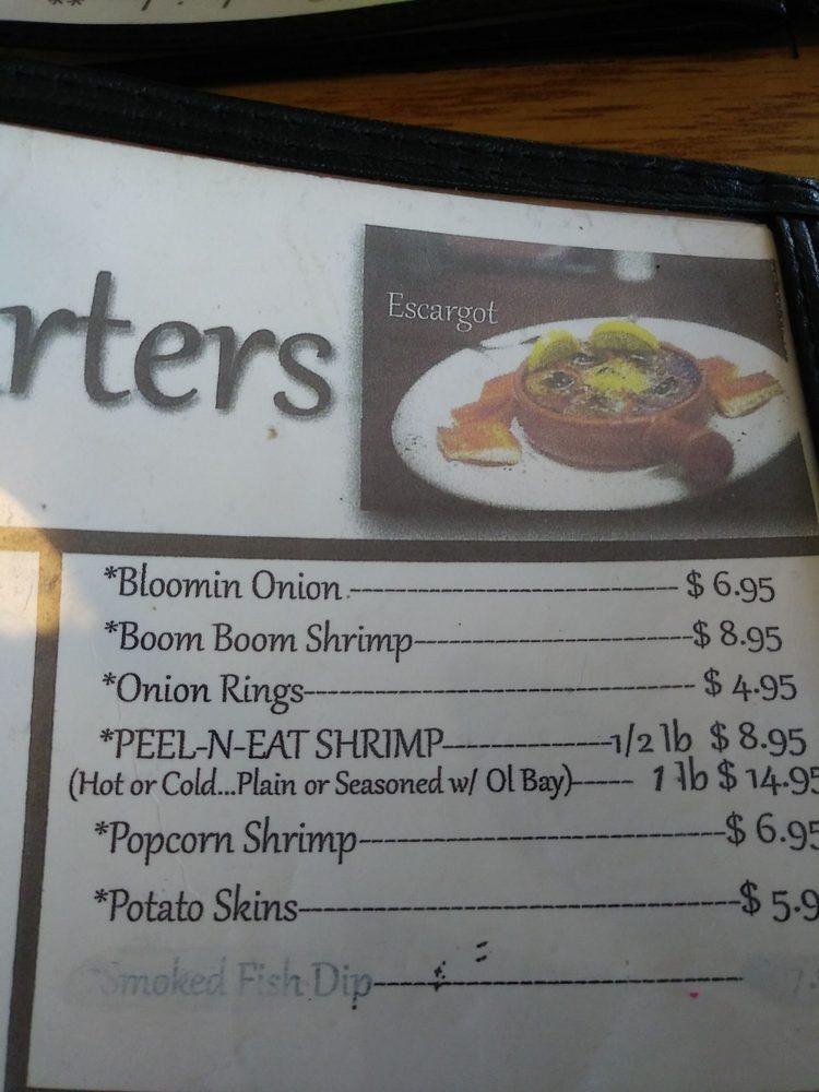 Menu at Castaways Restaurant, Astor, FL-40 W