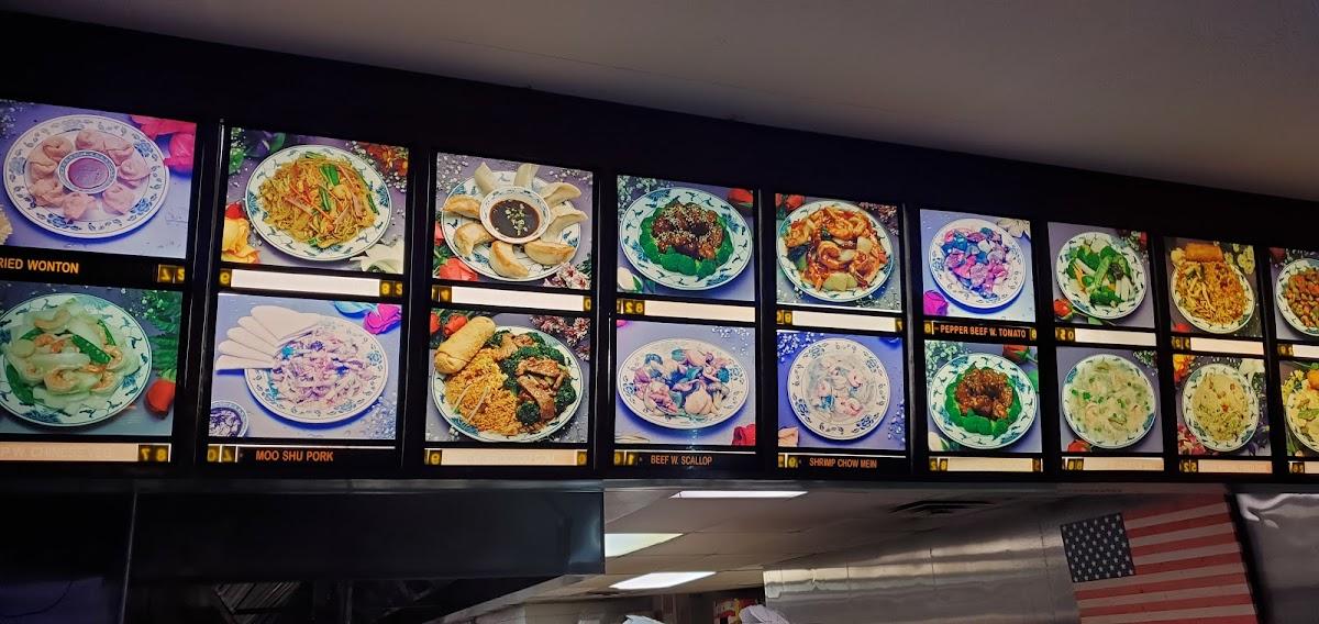 Menu at King Dragon restaurant, Stow