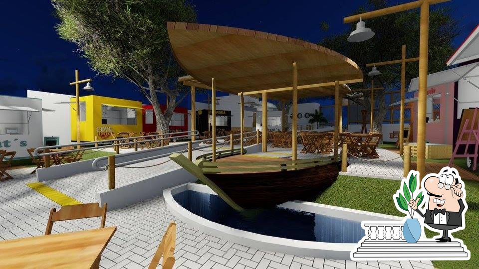 Pipa Food Park restaurant, Pipa Beach