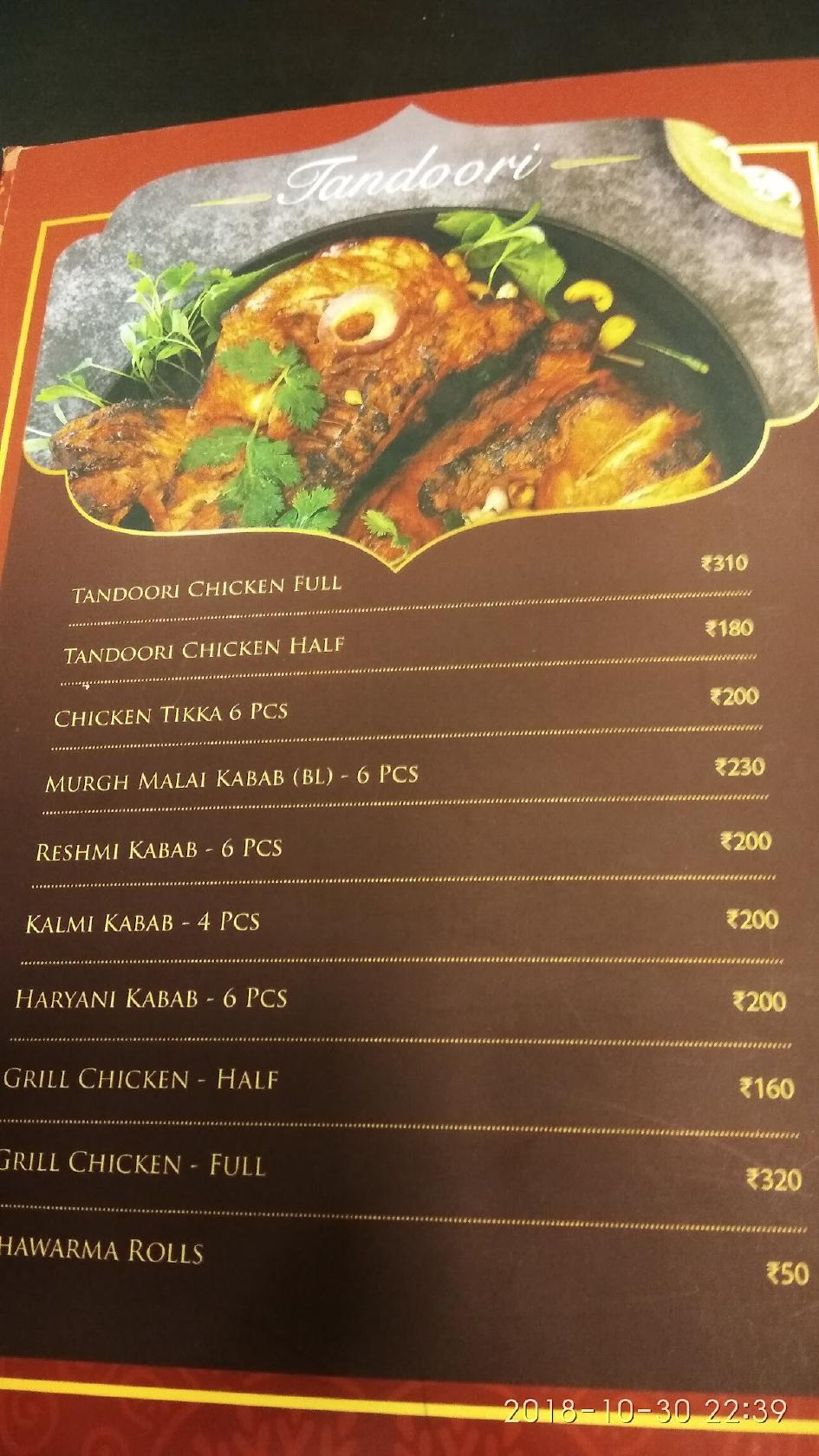 Menu at Bucket Biryani, Bengaluru, 15
