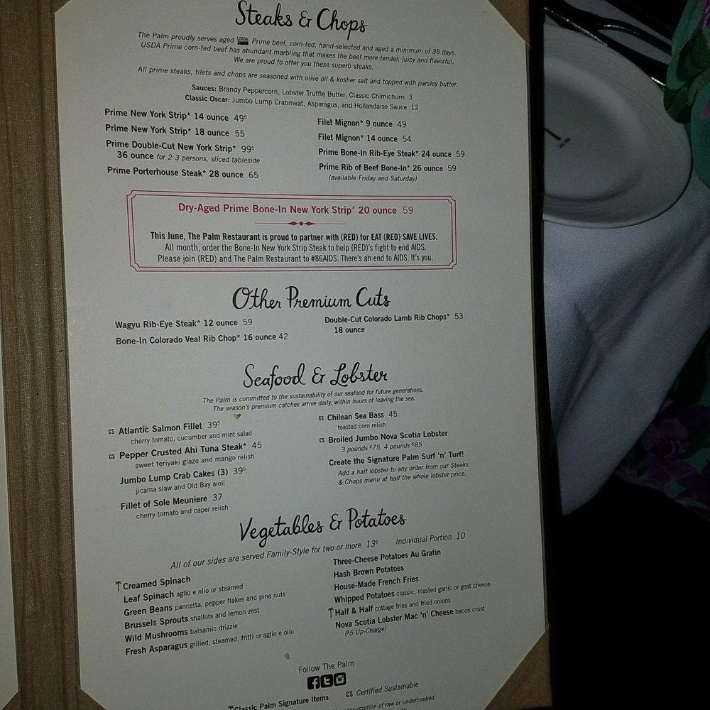 Carta del pub y bar The Palm - East Hampton, East Hampton