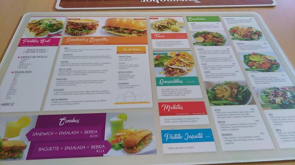 Carta del restaurante Purosabor, Ciudad Cuauhtemoc, Vicente Guerrero 927