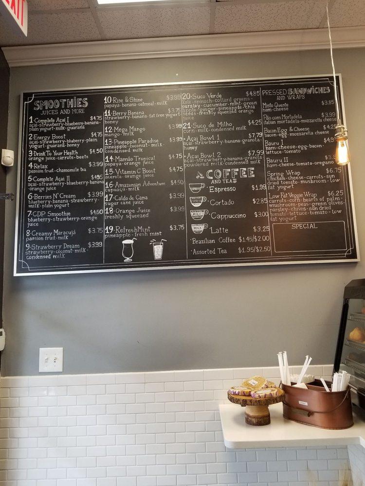 Menu at Casa do Pão Express restaurant, Deerfield Beach