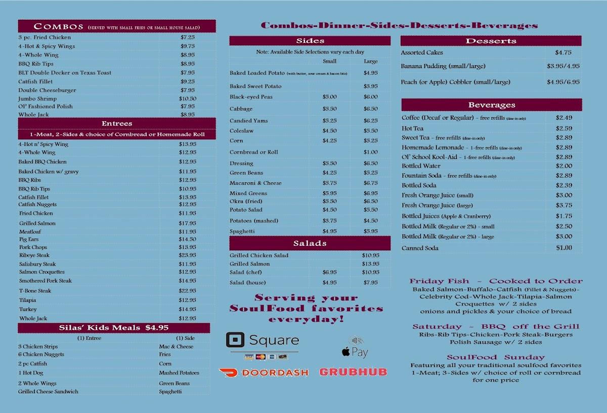Menu at Celebrity Dining restaurant, St. Louis
