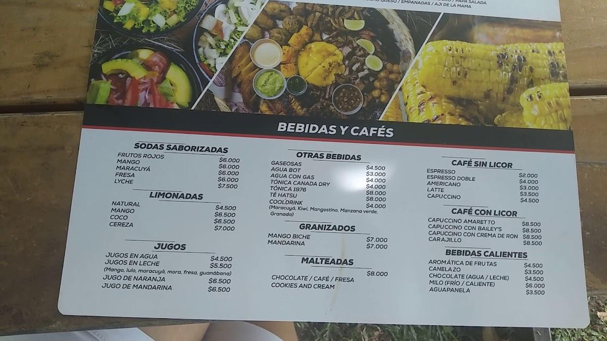 Carta del restaurante El Canasto Campestre, LA ESPERANZA, Entrada 9 Vía ...