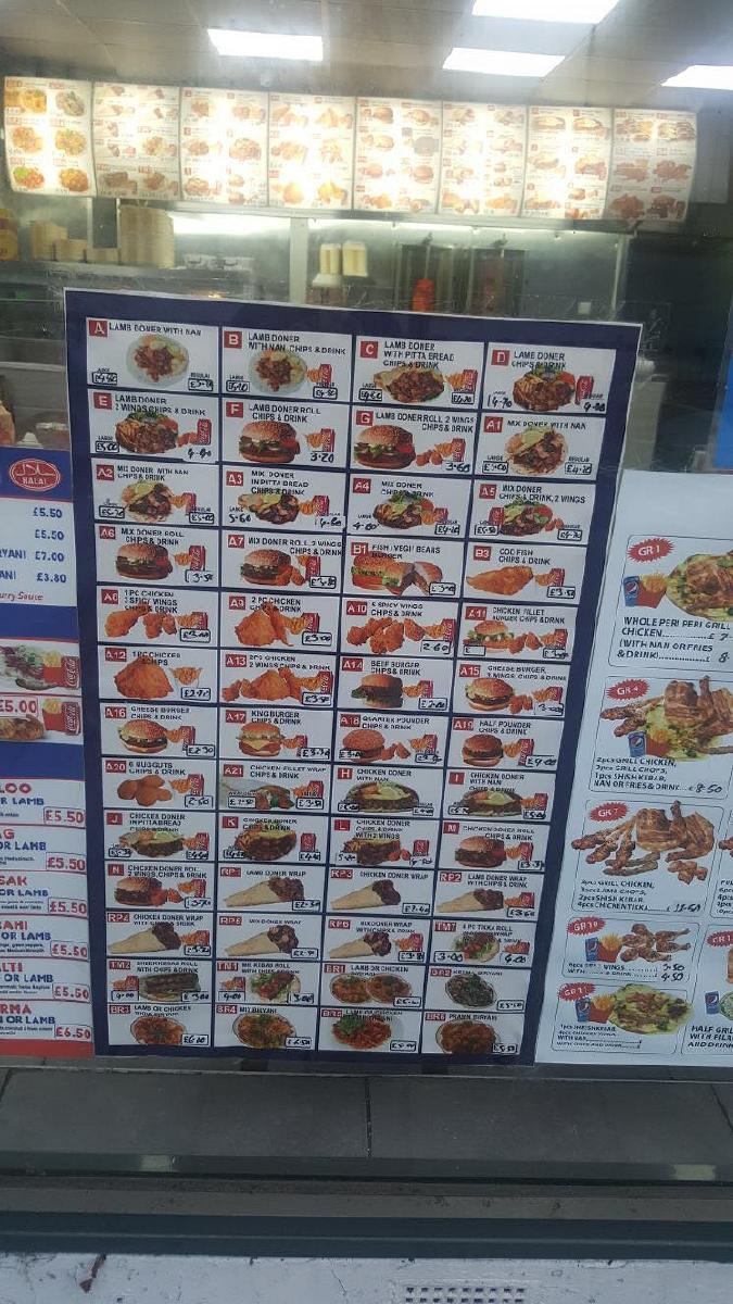 Menu at Spice Hut Green Lane restaurant, Ilford