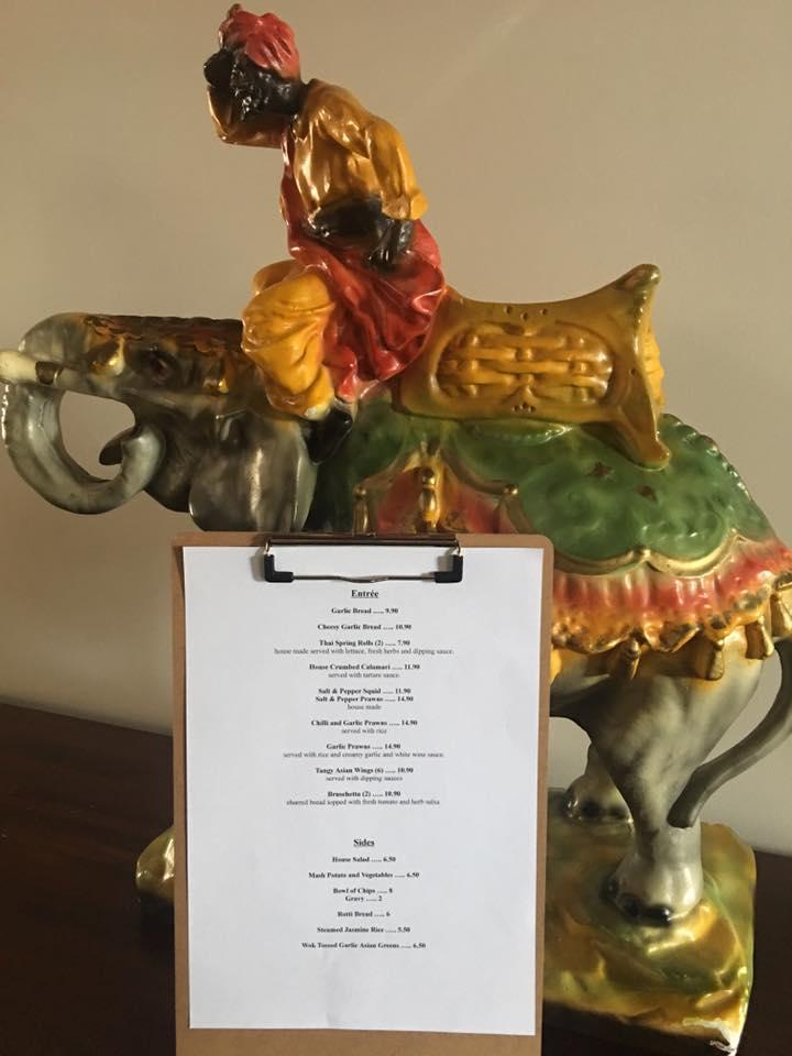 Menu at Shamrock Hotel Elmore pub & bar, Elmore