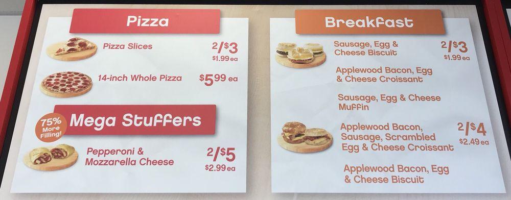 Menu at Speedway, Pembroke Pines, 19600 Pines Blvd