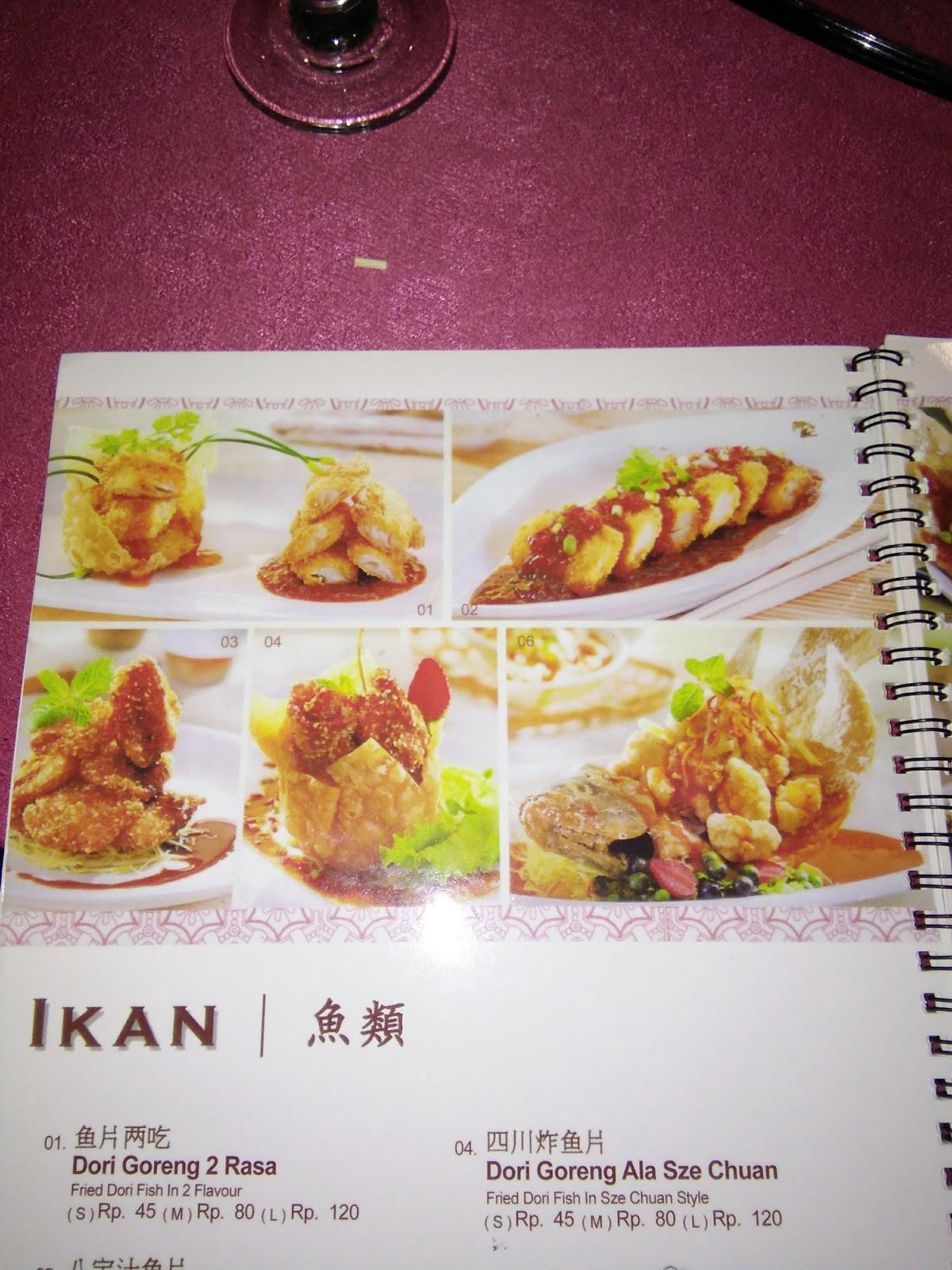 Menu at Double Happiness International Restaurant, Surabaya, Jl ...