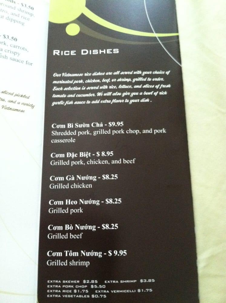 Menu at Pho 79 restaurant, Norfolk, 723 W 21st St
