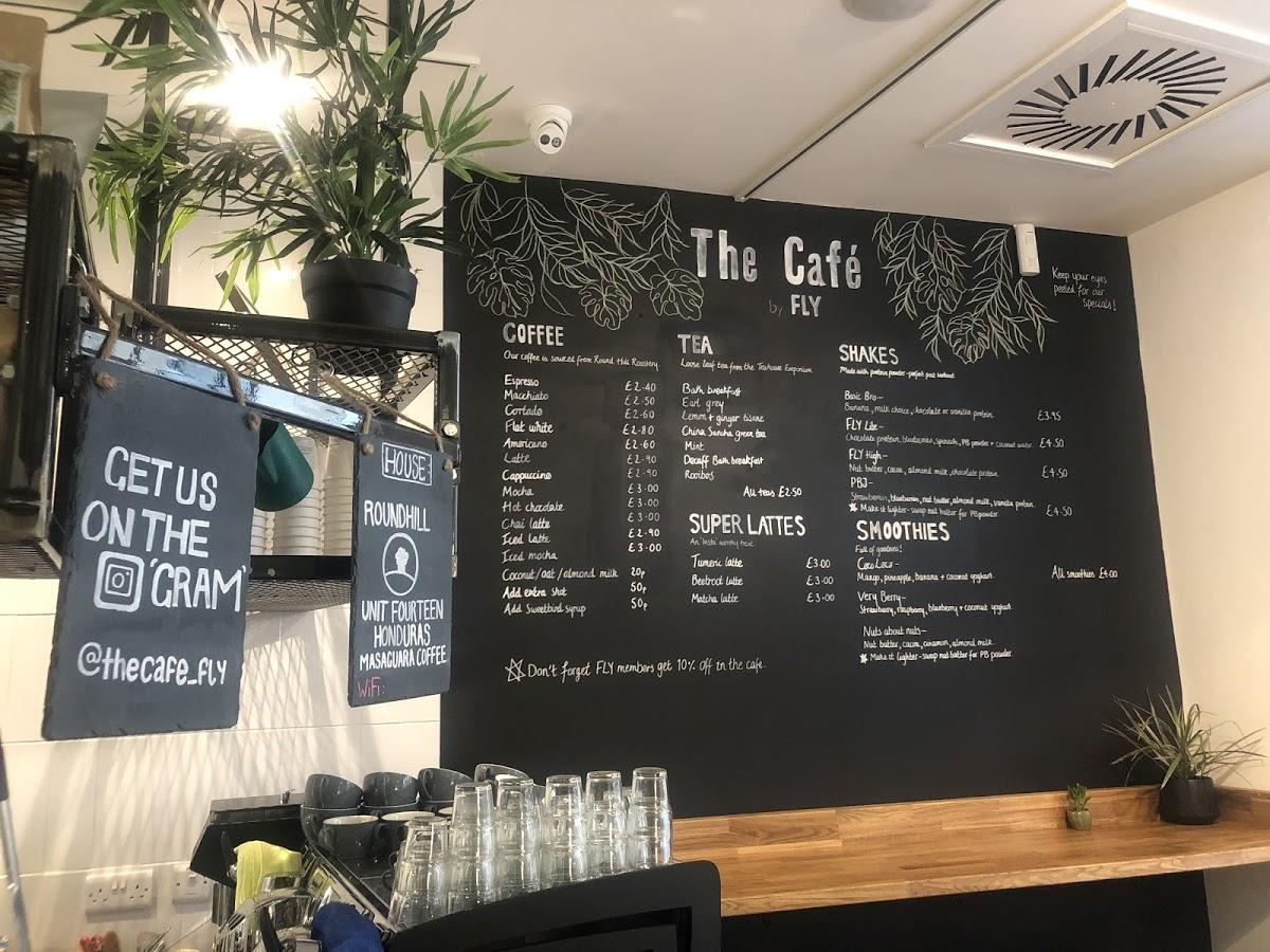 Menu at The Cafe by FLY, Bath