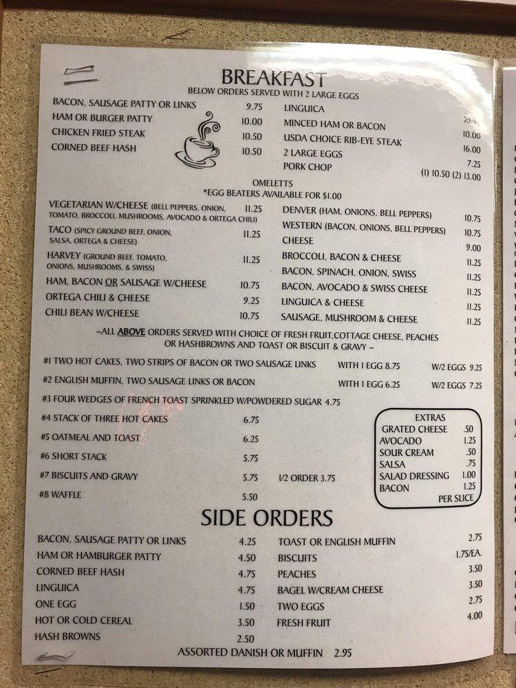 Menu at Renee's Café cafe, Lakeport