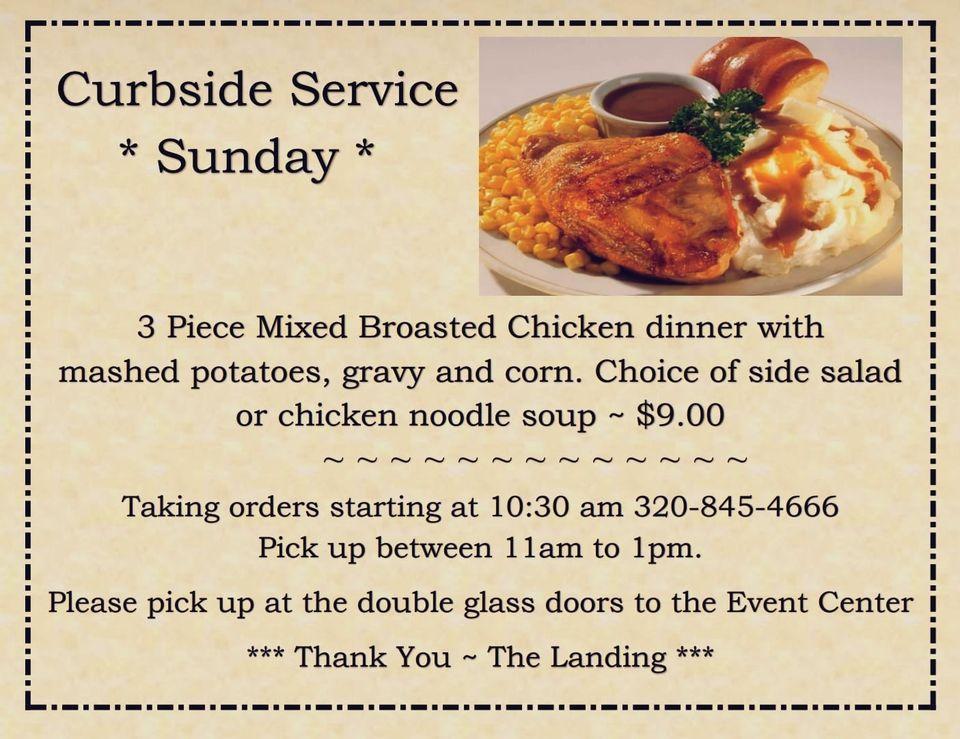 Menu at The Landing pub & bar, Avon, Co Rd 154