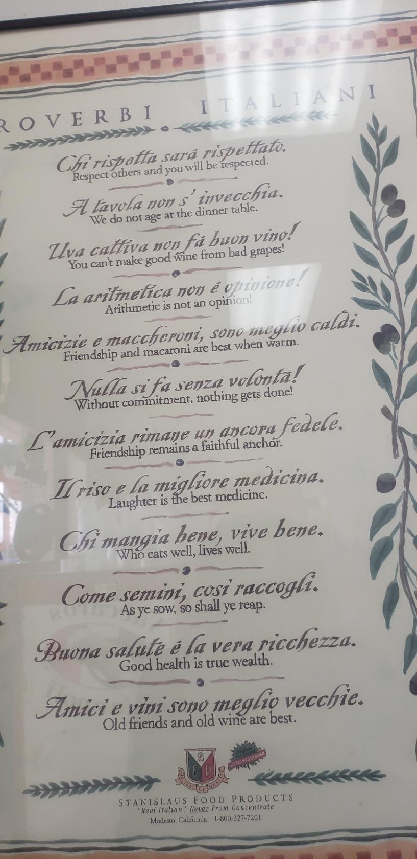 Menu at DeVito's Italian Deli & Sub pizzeria, Ocean City