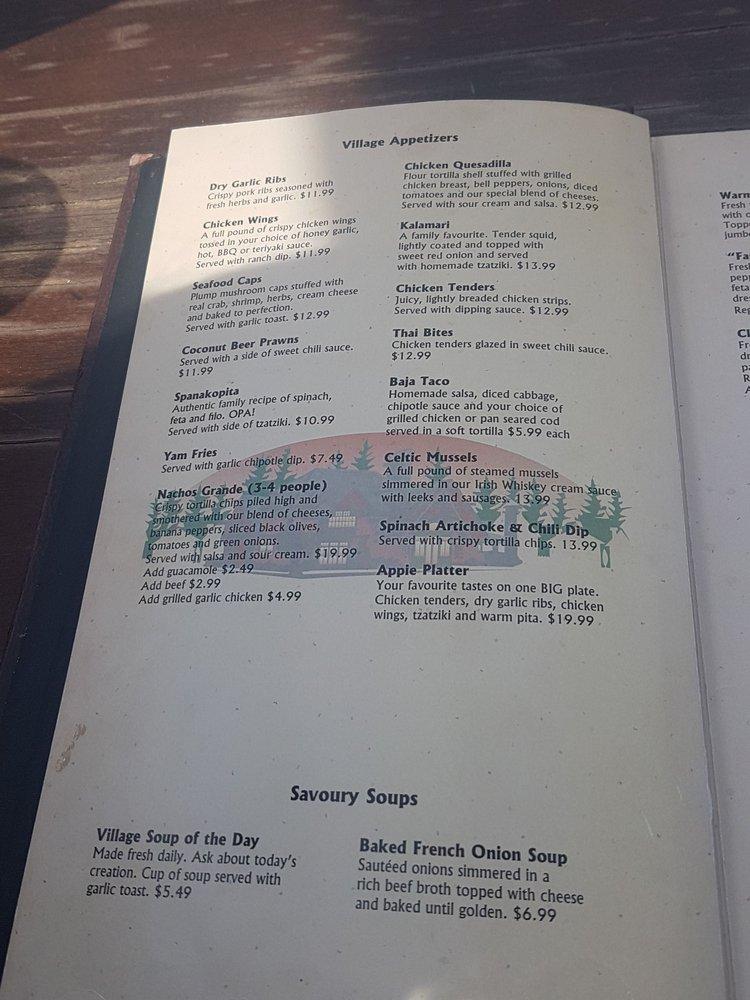 Menu at Ocean Park Pizza pub & bar, Surrey, 16 Ave
