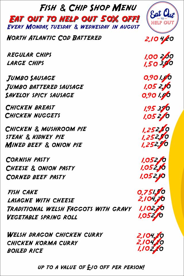 Menu at The Castle Inn pub & bar, Talgarth, Talgarth