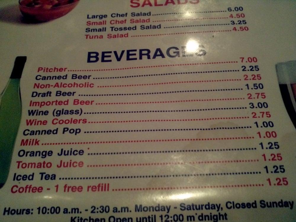 Menu at Draft House pub & bar, Newark