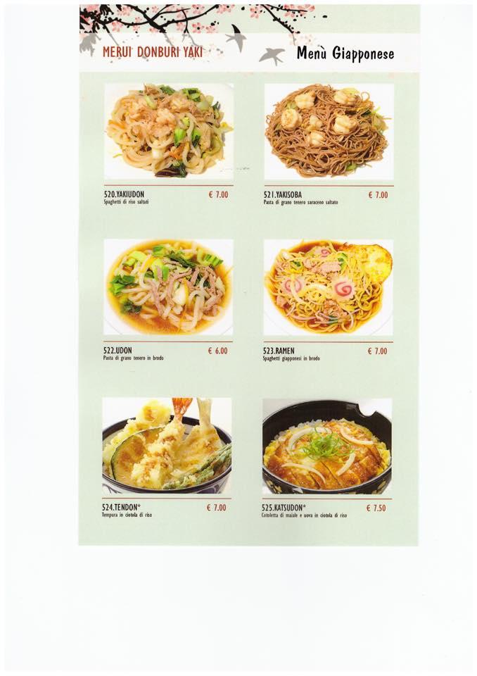 Menu da ChengDu Ristorante Cinese&Giapponese, Roma