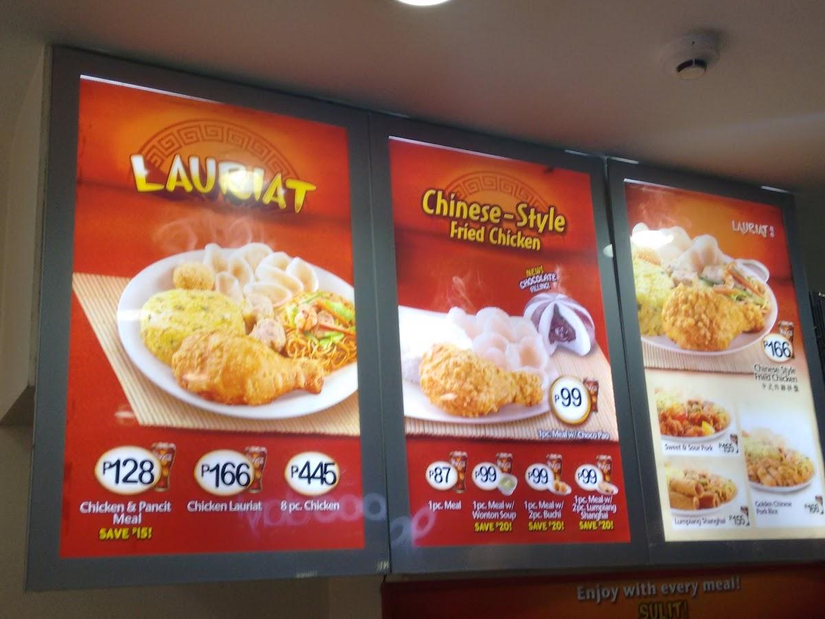 Menu at Chowking fast food, Makati, Ground Floor
