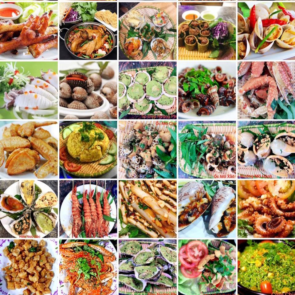 Menu at Ốc Tứ Quý phước hải restaurant, Lang Phuoc Hai