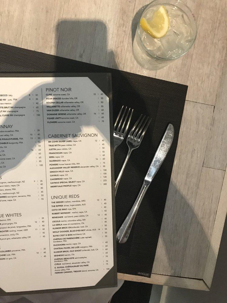 Menu at The Pearl Kitchen & Bar, Bluffton