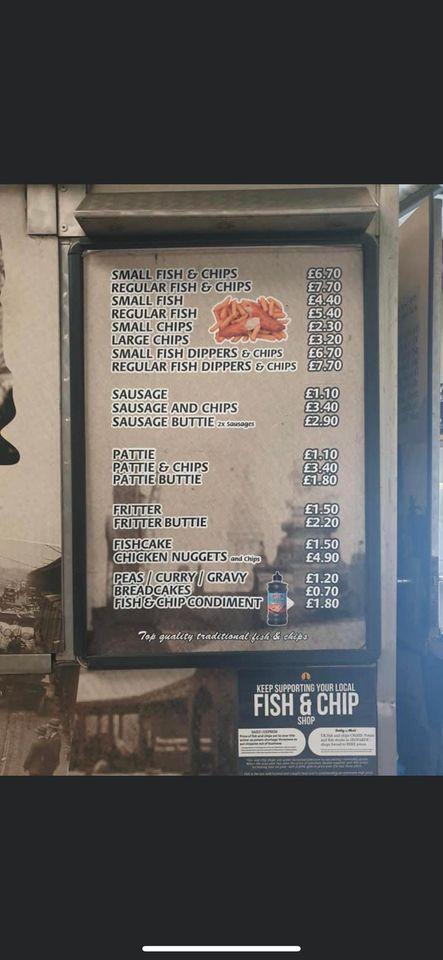 Menu at The Bay Horse pub & bar, Stamford Bridge