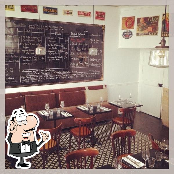 Le Bon Georges restaurant, Paris, 45 Rue Saint-Georges - Restaurant ...