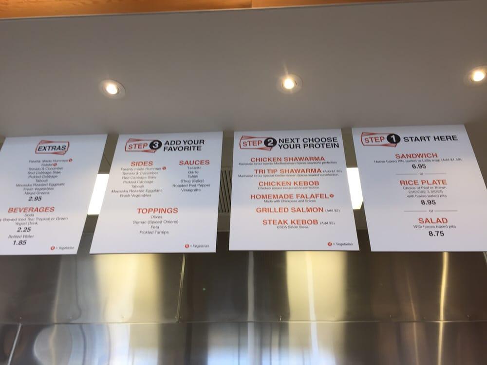 Carta del restaurante Pita 360, Gardena, Artesia Blvd