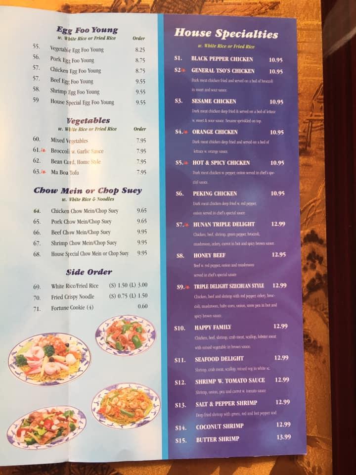 Menu at Ocean Garden Buffet restaurant, Toledo, 821 W Alexis Rd E19
