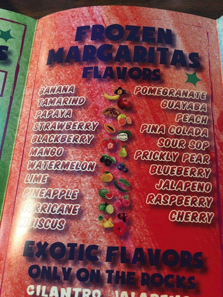 Menu at El Burro Loco restaurant, St. Louis