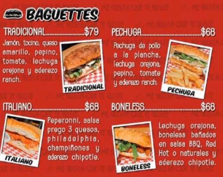 Carta del restaurante Me Gusta Que Te Guste, Heroica Guaymas, blvd ...