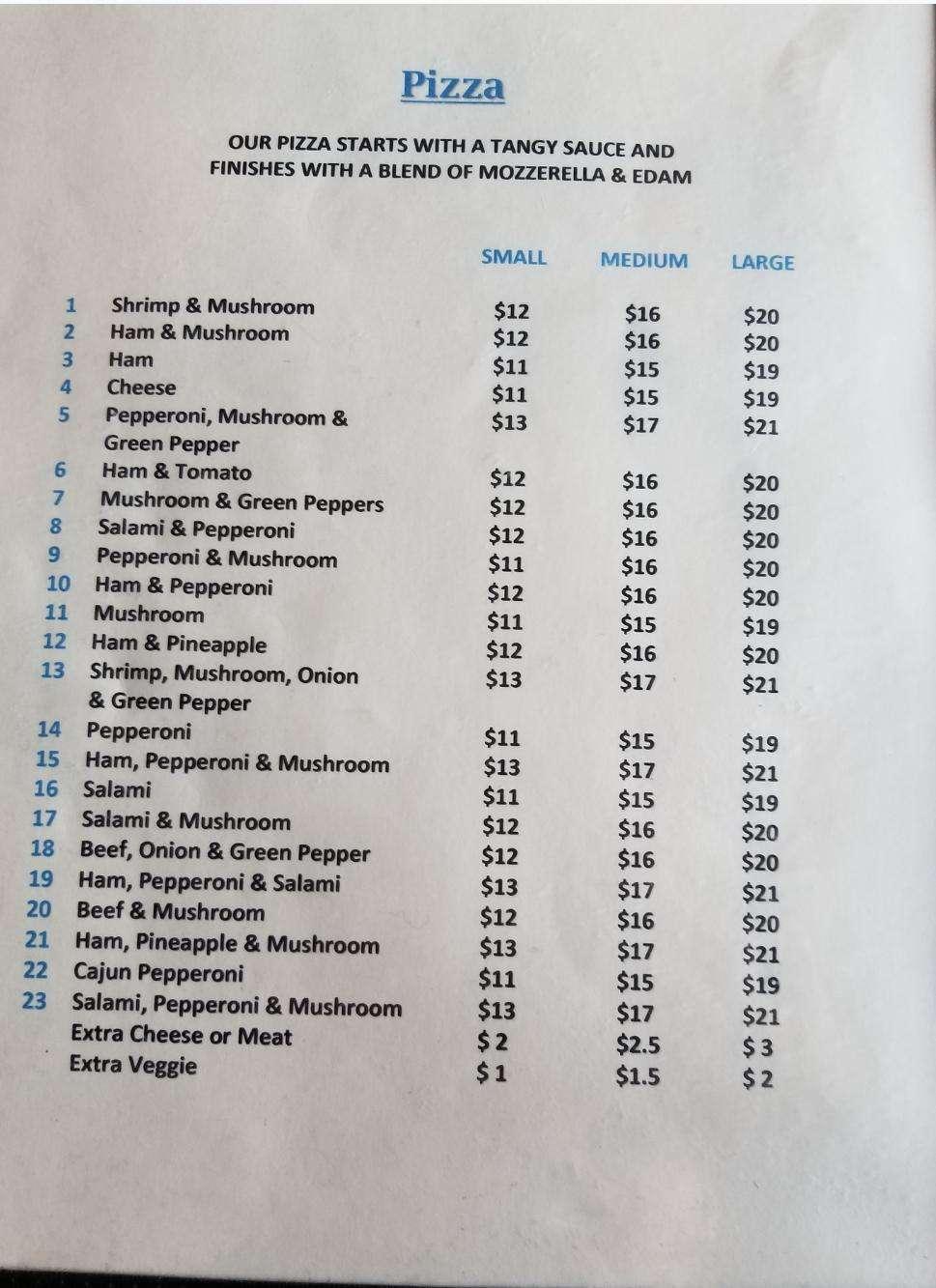 Menu at Little Greek Restaurant, Surrey