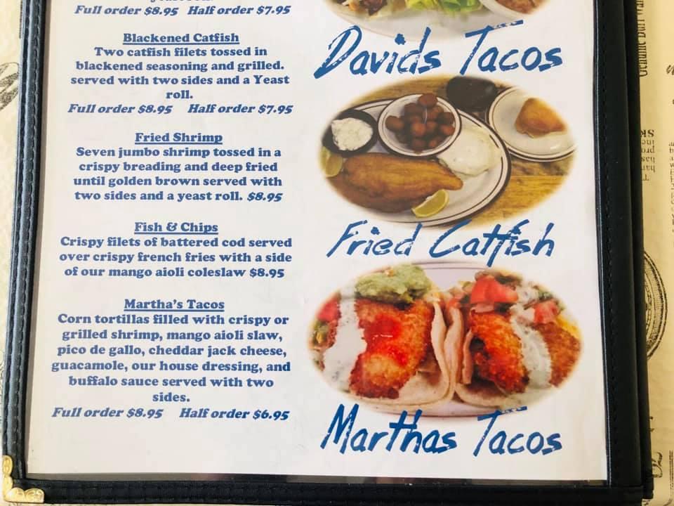 Menu at Rio Ranch Cafe, Kerrville