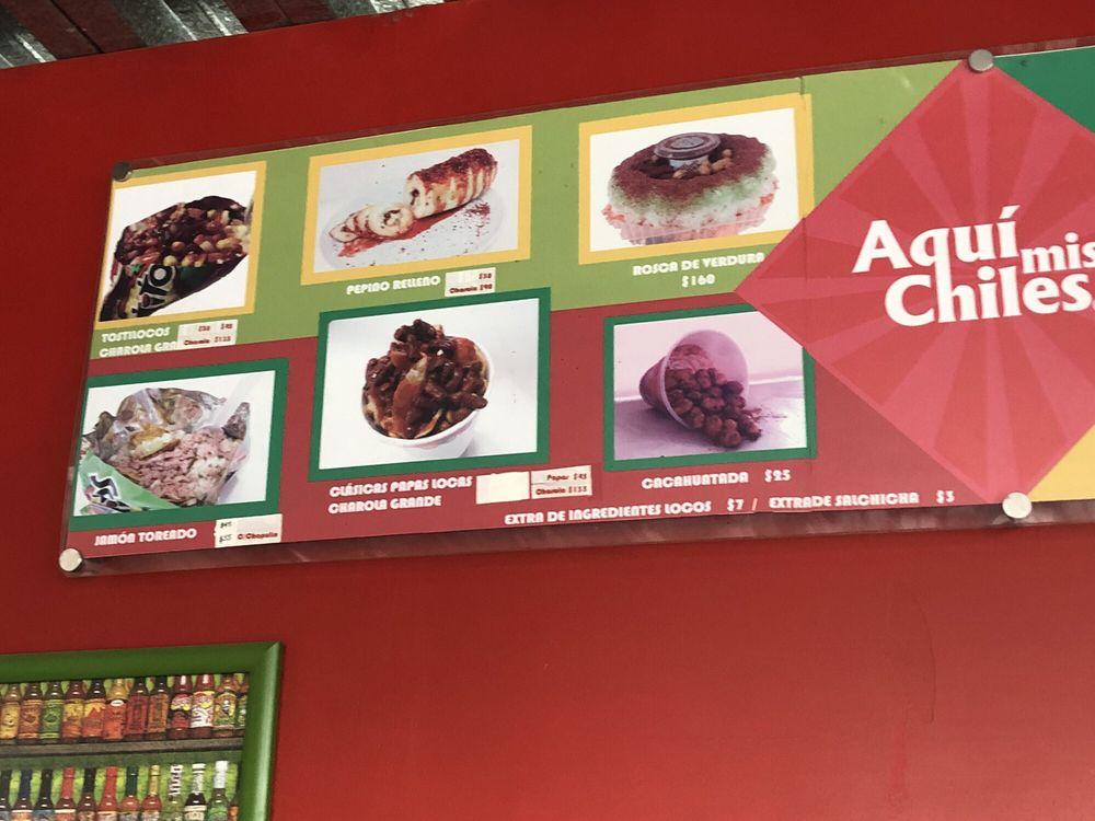 Menu at Aquí Mis Chiles restaurant, Zapopan, Av Naciones Unidas 5303
