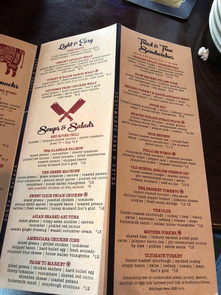 Menu at BackPorch DraftHouse West pub & bar, Lawton, NW Cache Rd