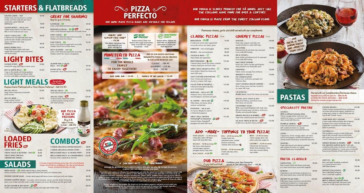 Menu at Birchwood Spur Steak Ranch restaurant, Boksburg