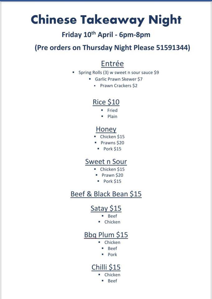 Menu at Golden Age Hotel pub & bar, Omeo